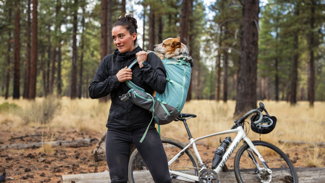 Hitch Hiker™ Dog Bike Backpack Carrier For Dogs Up To 40 lbs. – The Dog ...