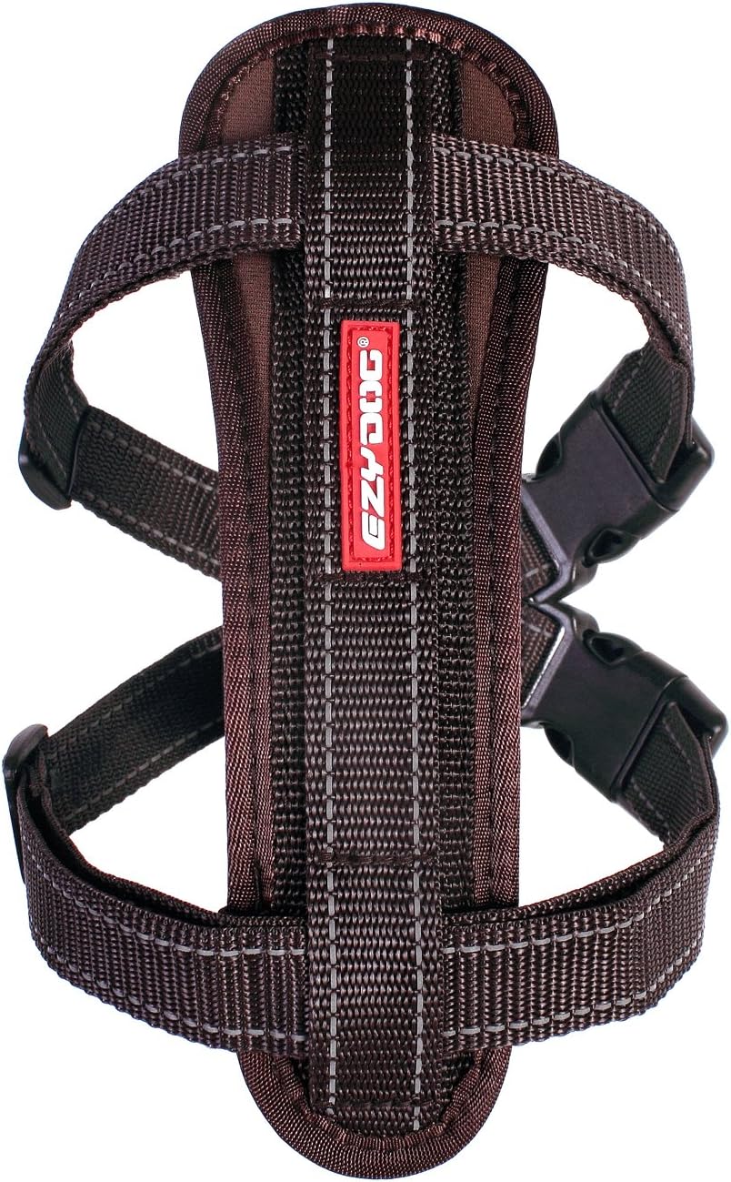 EzyDog Padded Chest Harness - Chocolate XL (Customer Return) – The Dog ...