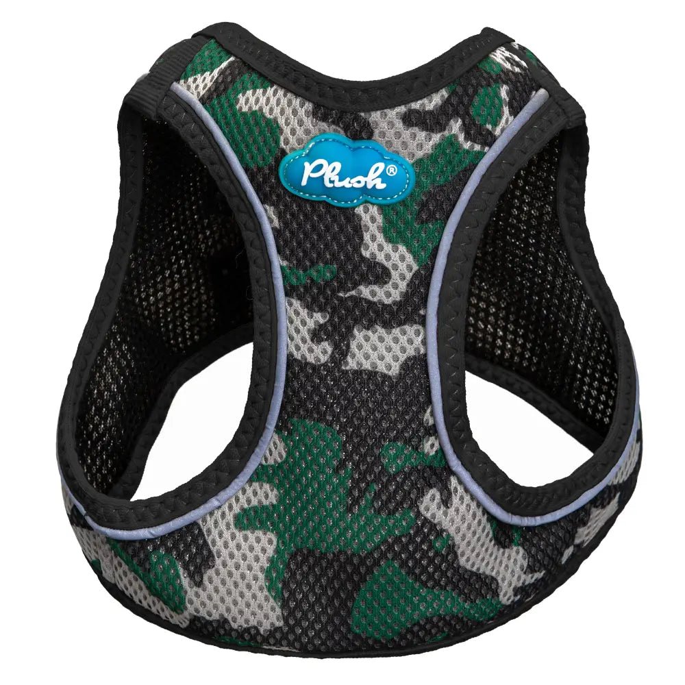 Plush Step In Air Mesh Harness - Camo – The Dog Outdoors