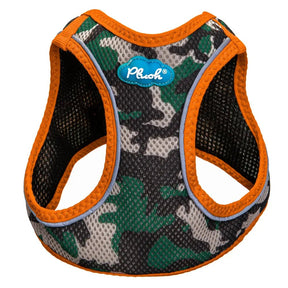 Plush Step In Air Mesh Harness - Camo/Orange – The Dog Outdoors