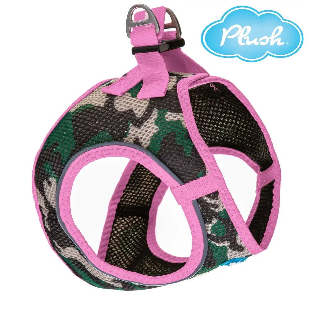 Plush Step In Air Mesh Harness - Camo/Pink – The Dog Outdoors