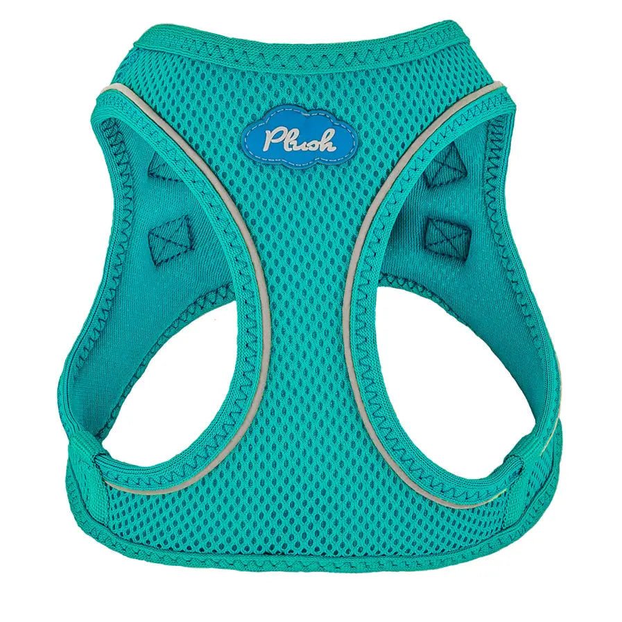 Plush Step In Air Mesh Harness - Turquoise – The Dog Outdoors