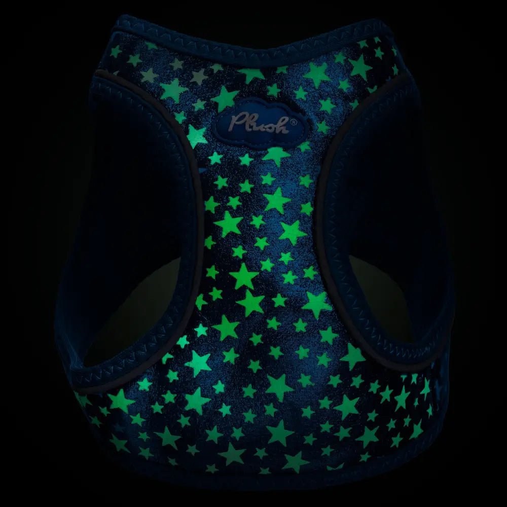 Plush Step In Glitter Glow Harness - Navy – The Dog Outdoors