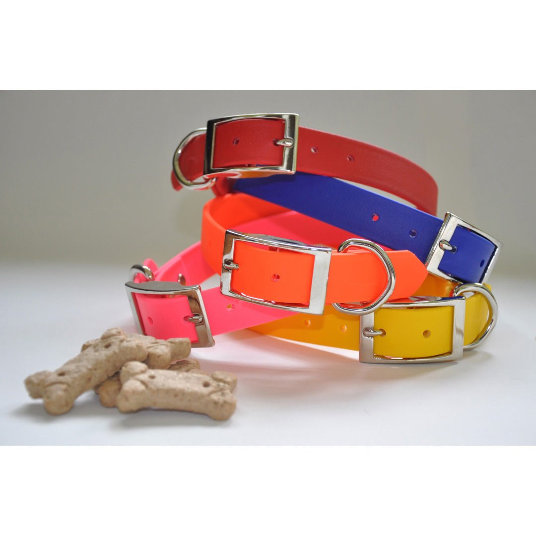 Water Resistant Dog Collars Made In The USA | 100% Waterproof Biothane ...